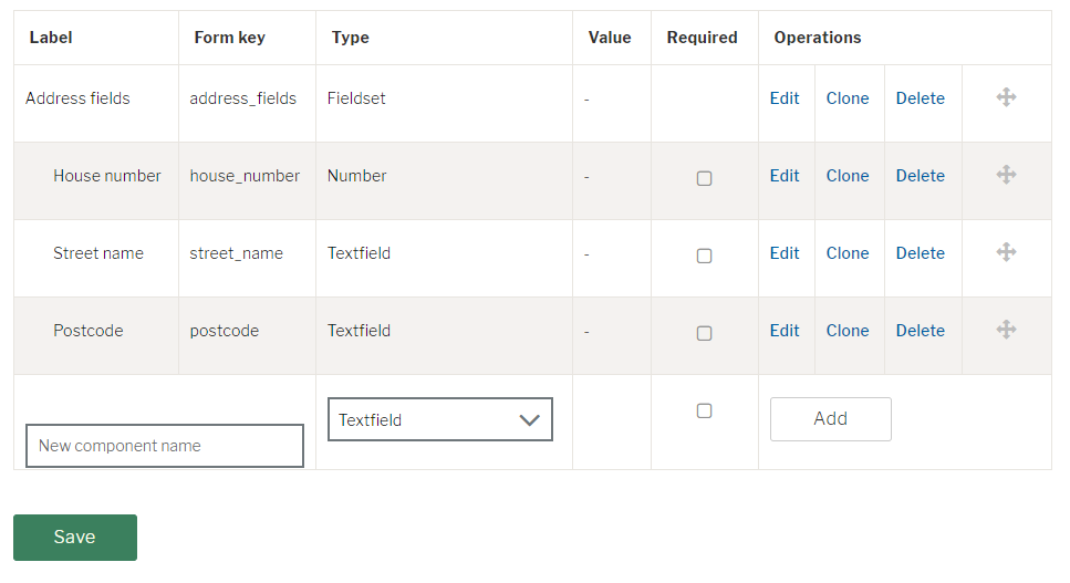 Webforms | Create, configure and style webforms | Invotra Developer